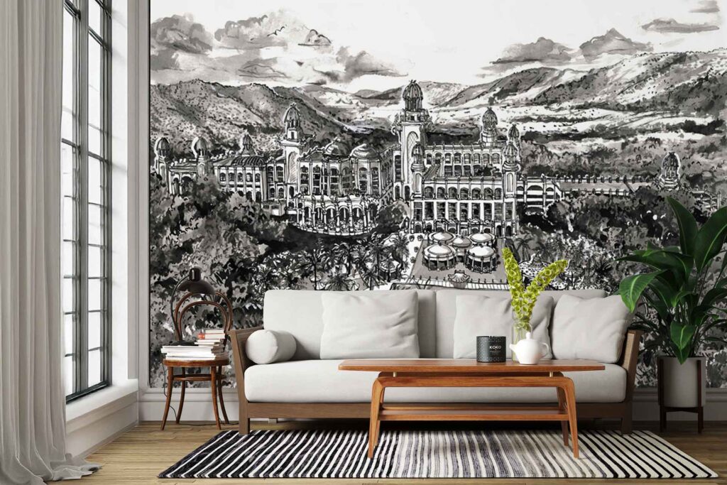 The Lost Palace | Cara Saven Wall Design - USA
